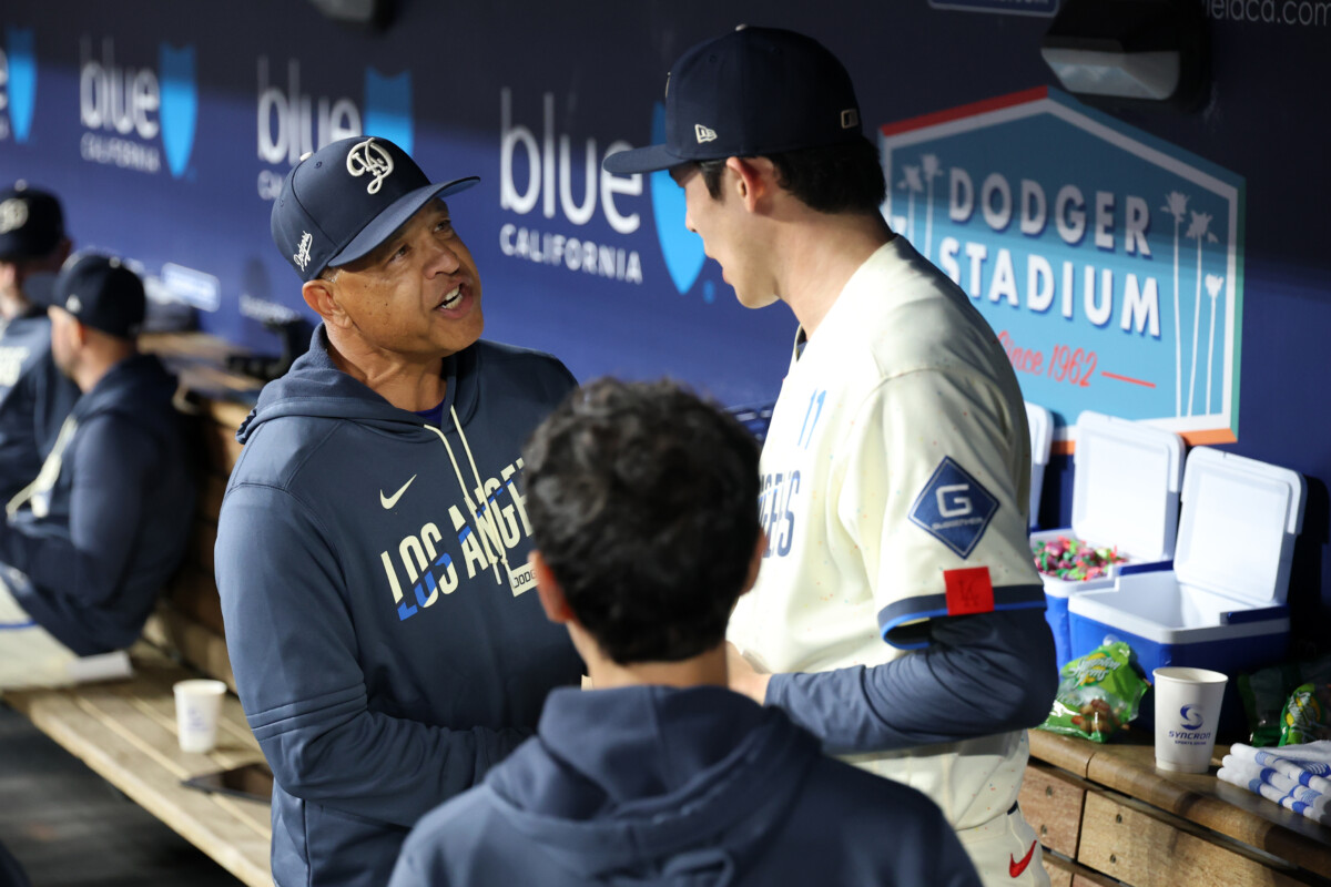 Dodgers' Dave Roberts Not 'On Pins and Needles’ With Roki Sasaki